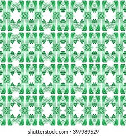 Green Ethnic Pattern Background Stock Illustration 397989529 | Shutterstock