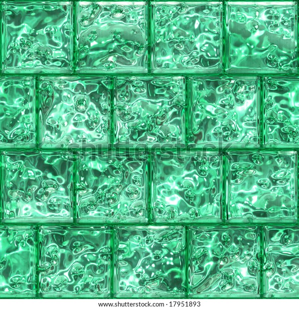 Green Glass Blocks Background Stock Illustration 17951893 | Shutterstock