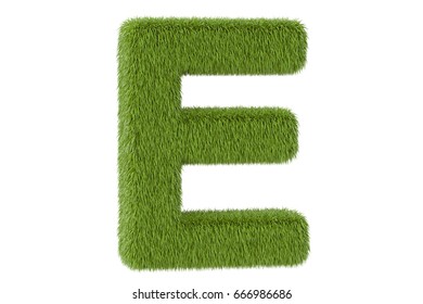 3d Rendering Grass Playing Field Alphabet Stock Illustration 767357533