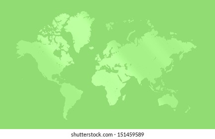 Map World Stock Vector (Royalty Free) 298199483