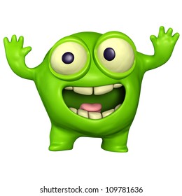 Green Alien: Stockillustration 109065290 | Shutterstock