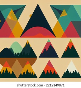 Green Nature Things Pattern Background Stock Illustration 2212149871 ...