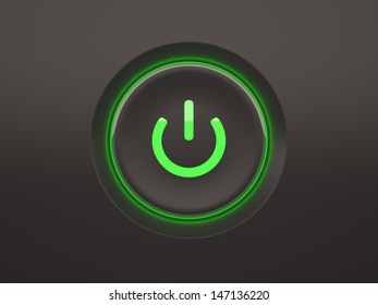 Green On Off Button Stock Illustration 147136220 | Shutterstock