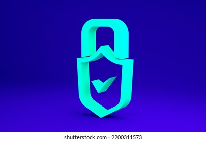 Green Open Padlock Check Mark Icon Stock Illustration 2200311573 ...