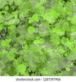 Green Paint Splatter Effect Texture On Stock Illustration 1287397906 ...