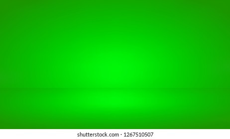 Green Screen Studio Background Realistic Template Stock Illustration ...