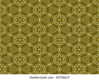 Green Seamless Pattern Stock Illustration 43736617 | Shutterstock