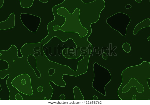 Green Topographic Map Texture Stock Illustration 411658762 | Shutterstock