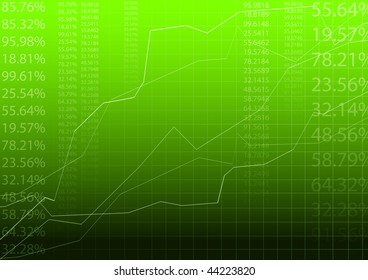 Stock Market Graph Bar Chart Stock Illustration 399756328