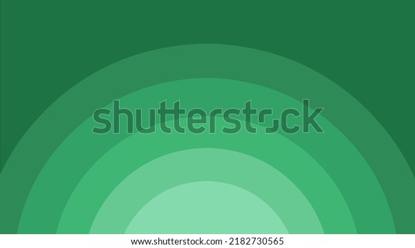 Green Wave Gradient Background Green Circle Stock Illustration ...