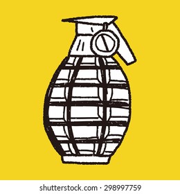 Grenade Doodle Stock Illustration 294024590 | Shutterstock