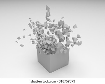 5,044 Exploding Cubes Images, Stock Photos & Vectors | Shutterstock