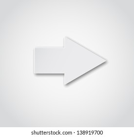 Grey Arrow Shadow Stock Illustration 138919700 | Shutterstock