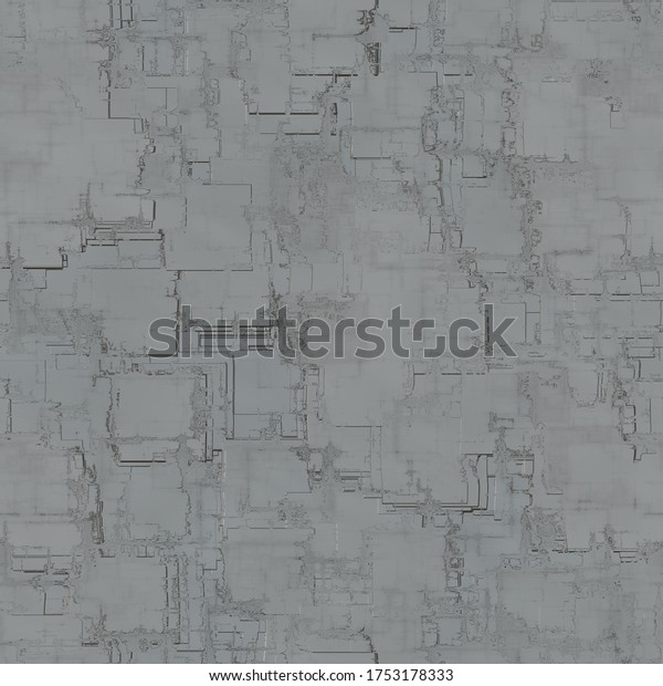 Grey Color Texture Seamless Pattern Abstract Stock Illustration ...
