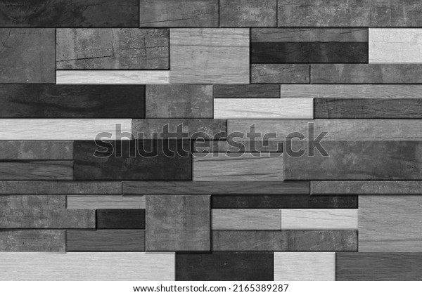 Grey Elevation Wall Tiles Design Stock Illustration 2165389287 ...
