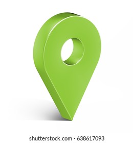 Grey Glossy Map Pin Shadow Concept Stock Illustration 638617093 ...