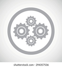 Grey Image Four Cogs Circle On Stock Illustration 294357536 | Shutterstock