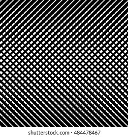 Grid Mesh Irregular Lines Abstract Monochrome Stock Illustration ...