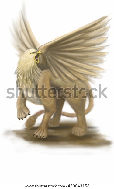 Griffon Drawing Stock Illustration 430043158 | Shutterstock