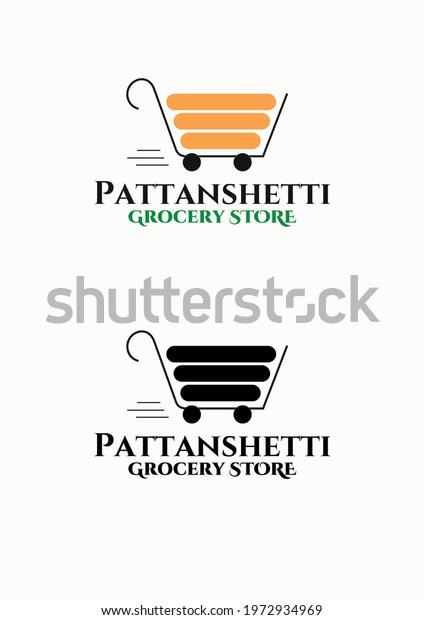 Grocery Store Logo Transparent Object 스톡 일러스트 1972934969 | Shutterstock