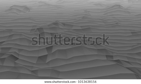 Ground Crack Earthquake 3d Renderings Animations Stock Illustration ...