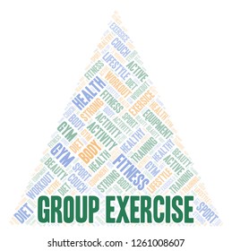 Group Exercise Word Cloud Stock Illustration 1261008607 | Shutterstock