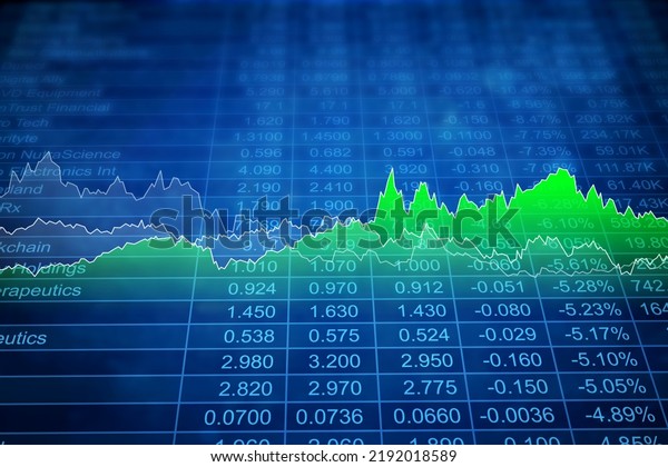 Growing Graph Highlighted Green Stock Illustration 2192018589 ...