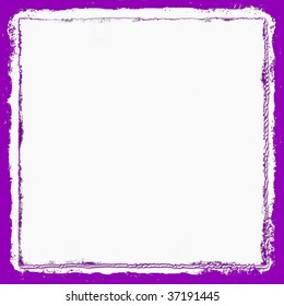 Computer Designed Grunge Border Over White Stock Photo 2073018 ...