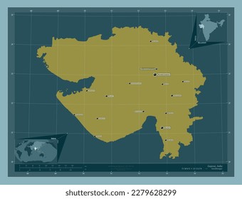 Free Gujarat Map Templates & Editable Designs | Pikwizard