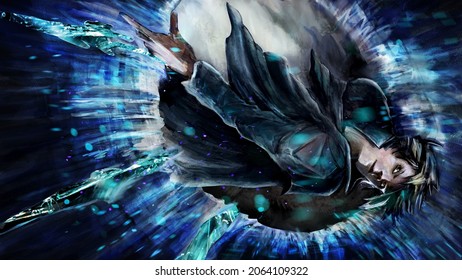 61 Hand holding fire sword in burning Images, Stock Photos & Vectors ...