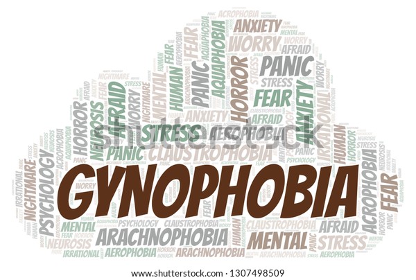 Gynophobia Word Cloud Stock Illustration 1307498509 | Shutterstock