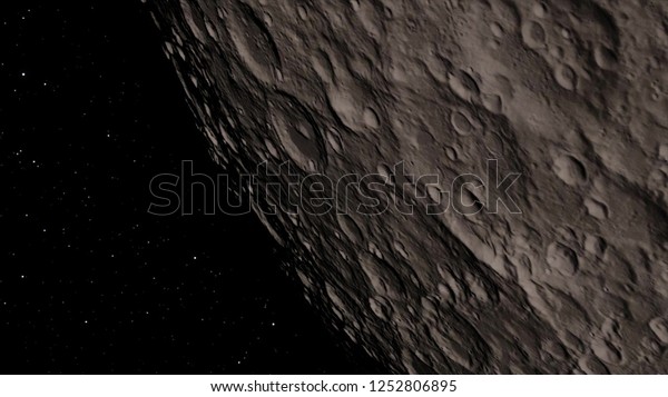 Half Moon Background / Realistic moon / The Moon is an astronomical ...