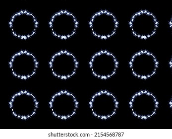 Hand Drawing Pattern Made White Sparks Stock Illustration 2154568787 ...