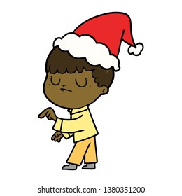 Hand Drawn Line Drawing Grumpy Boy Stock Illustration 1380351200 ...