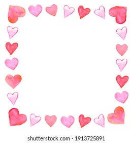 14,666 Heart Border Watercolor Images, Stock Photos & Vectors ...