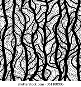 Hand Drawn Tree Trunk Texture Background Stock Illustration 361188305 ...