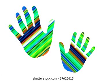 Hand Lines Stock Illustration 29626615 | Shutterstock
