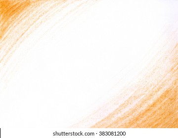 Handdrawn Crayon Scribble Background Brown Colors Stock Illustration ...