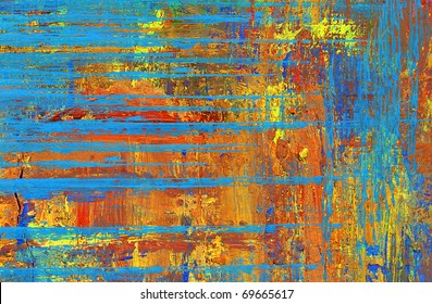 Handpaint Abstract Background Stock Illustration 69665617 | Shutterstock