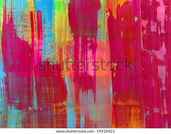 Handpaint Abstract Background Stock Illustration 54920422 | Shutterstock