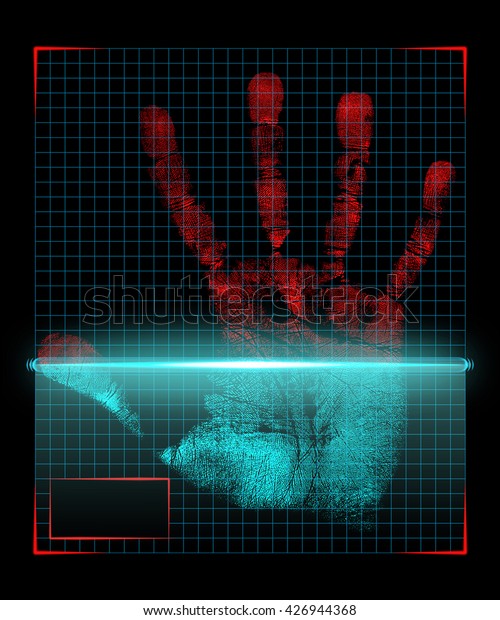 Handprint Stock Illustration 426944368 | Shutterstock