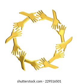Hands Circle Community Stock Illustration 229516501 | Shutterstock