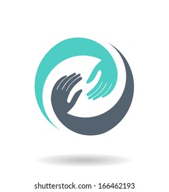 Hands Connected Stock Illustration 166462193 | Shutterstock