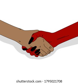 656 Devil handshake Images, Stock Photos & Vectors | Shutterstock