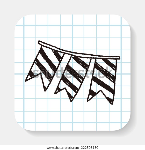 Hanging Doodle Drawing Stock Illustration 322508180 | Shutterstock