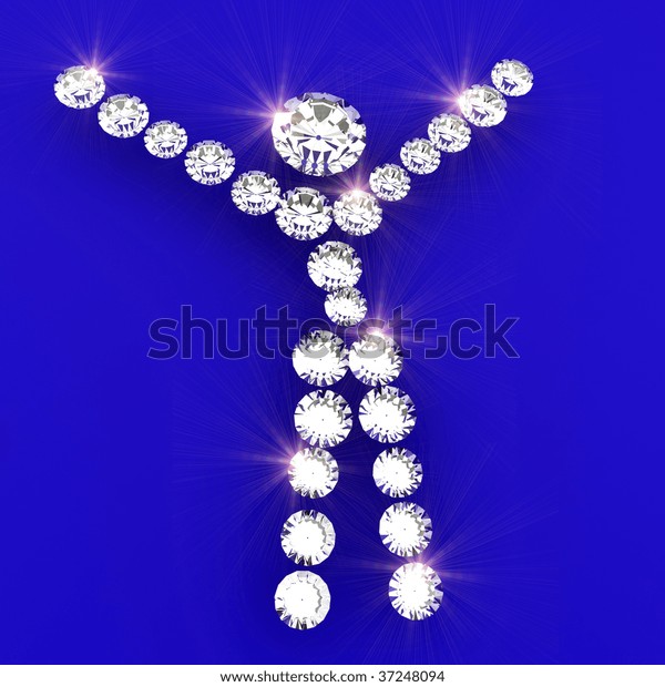 Happy Man Shape 3d Diamond Art Stock Illustration 37248094 | Shutterstock