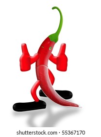 Happy Pepper Stock Illustration 55367170 | Shutterstock