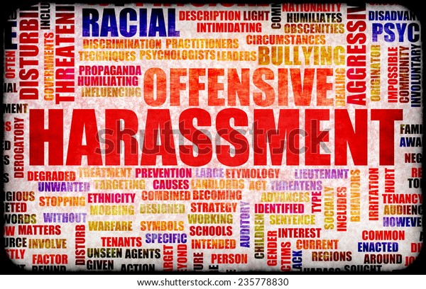 Illustration de stock de Harassment Many Forms Types 235778830