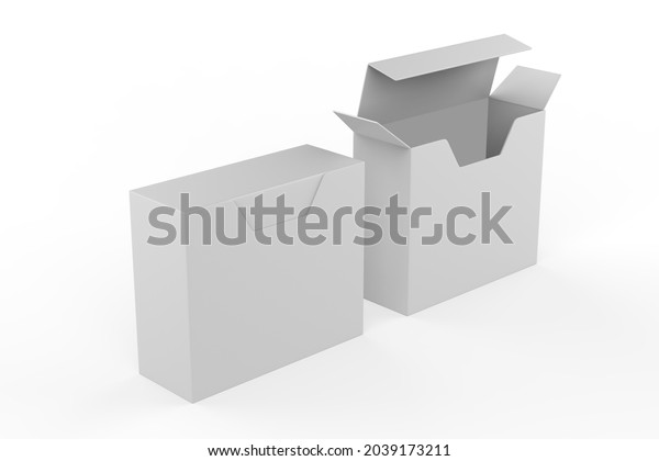 Hard Box Mockup Good Packaging Design Stock Illustration 2039173211 ...