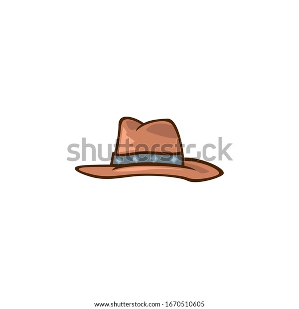 Hat Design Flat Style Jpeg Stock Illustration 1670510605 | Shutterstock